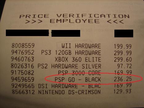 Sony Allows Retailers to Profit on PSP Go