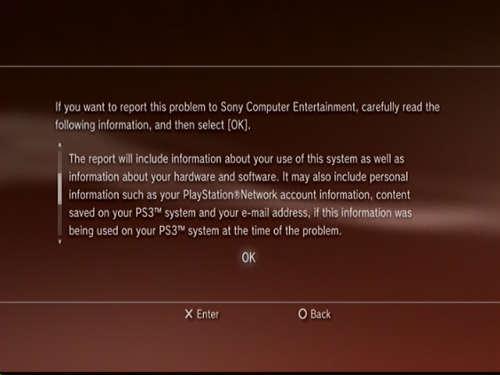 Firmware 3.1 Adds Diagnostics to PS3