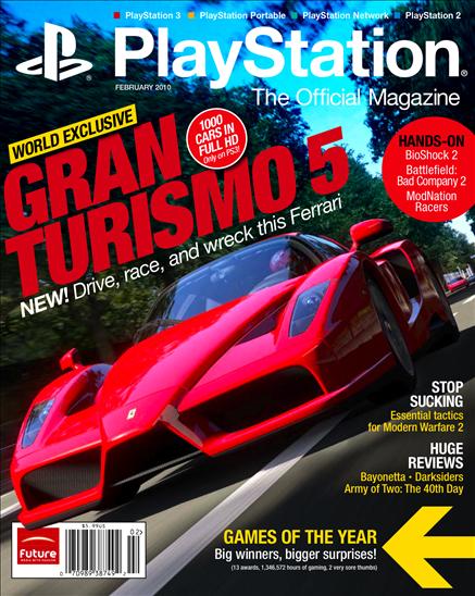 PlayStation: The Official Magazine GT5 Cover Released