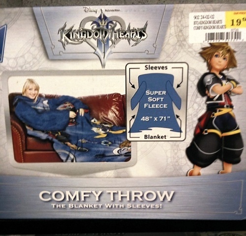 Kingdom Hearts Snuggie Warms The Heart