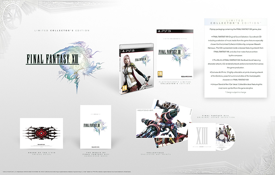 Final Fantasy XIII Collector's Edition Making WayEdition