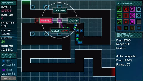PSP Minis Review - Vector TD