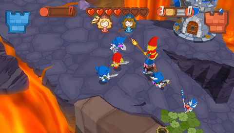 PSP Review - Fat Princess: Fistful of Cake