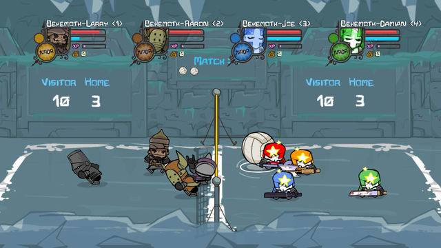 Castle Crashers Boasts Volleyball Skills with New Screens, Video