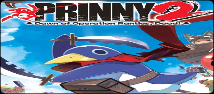Prinny 2: Dawn of Operation Panties, Dood! Showing Off its Cover Art