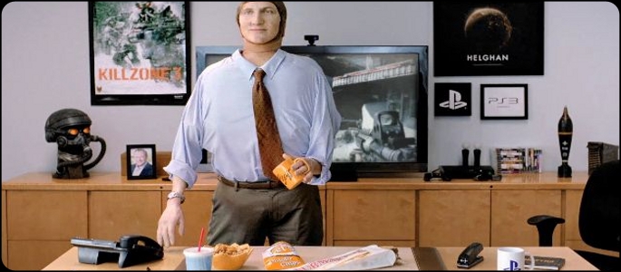 Kevin Butler Killzone 3 and Sharp Shooter Commercials
