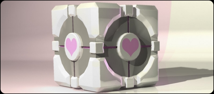 Nothing Says I Love You On Valentine's Day Like Portal 2