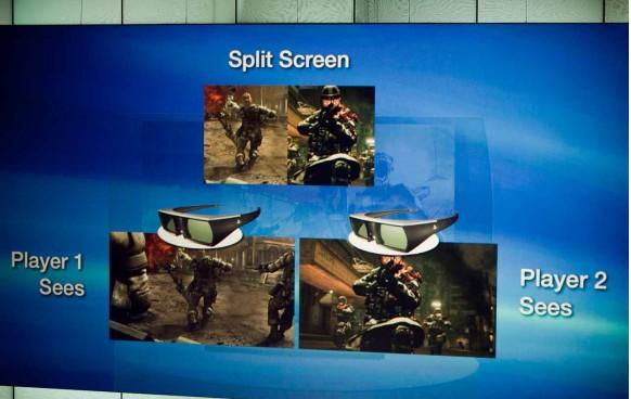 A Closer Look at The PS3 3D TV, Split Screen Gaming Redefined
