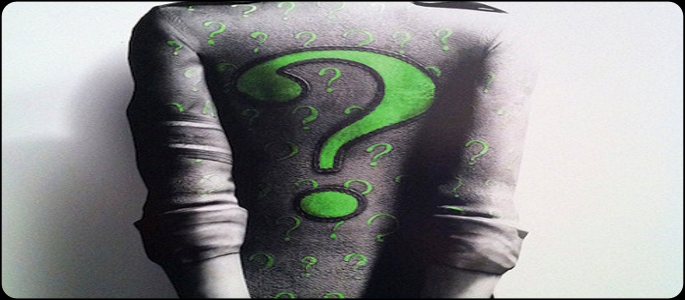 Arkham City's Riddler Strikes a Pose