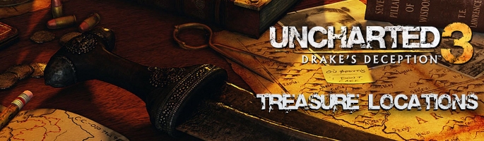 Uncharted 3 - Treasure Locations Guide - Trophies