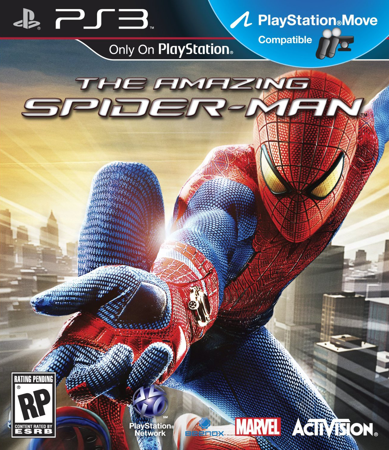 The Amazing Spider-Man Box Art Shows Move Support