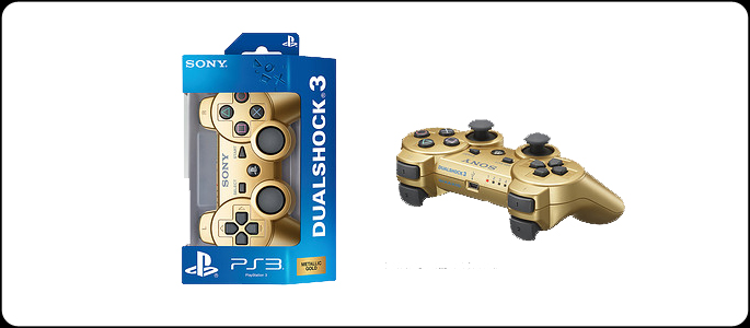 Limited Edition Metallic Gold DualShock 3 Announced
