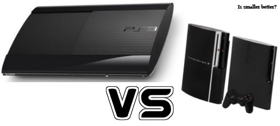 Super-Slim PS3 Size Compared in Pictures to Previous PlayStation 3's