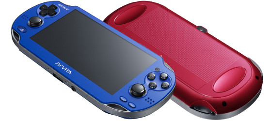 PlayStation Vita Coming Soon in Cosmic Red and Sapphire Blue in Japan ...