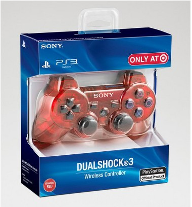 Translucent Red DualShock 3 Controller Coming Exclusively To Target On ...