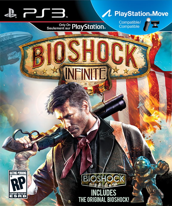 BioShock Infinite Box Art Revealed, Features Booker Being All Serious ...