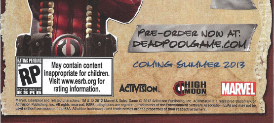 High Moon Studios' Deadpool Video Game Releasing in Summer 2013