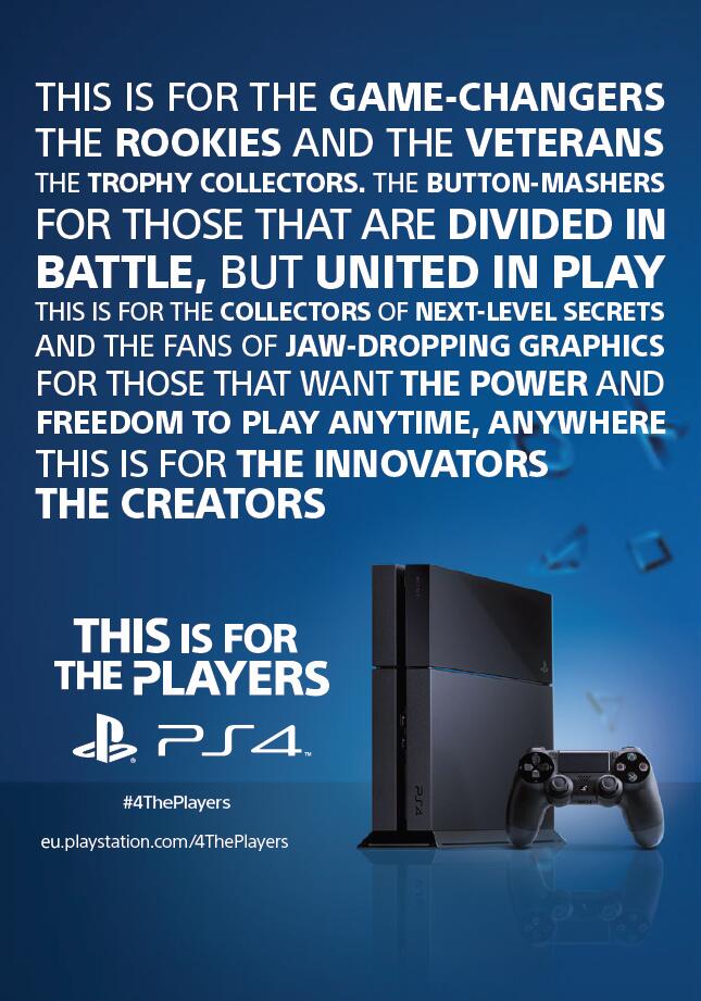 Sony's #4ThePlayers PS4 Campaign Ads Weird Hadouken Cabs Video, The ...