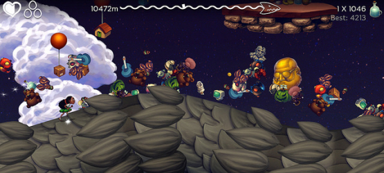 EarthNight Coming to PS4 & PS Vita, is a Runner/Roguelike