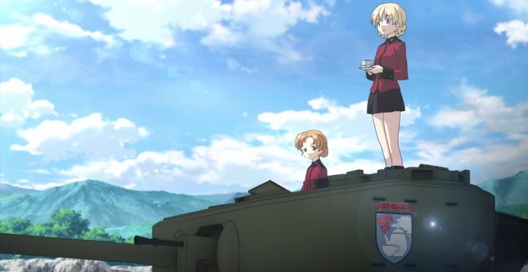 Vita-exclusive Girls & Panzer - 50+ Screenshots of the Cutest Tank ...