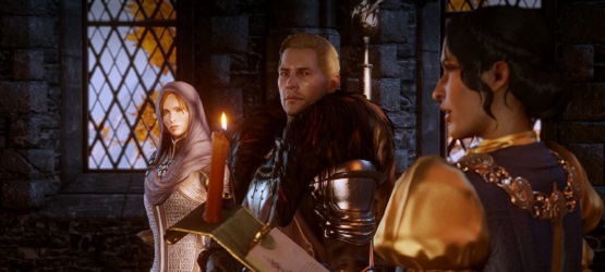 Dragon Age Inquisition Character Creation and Game Interface Videos ...