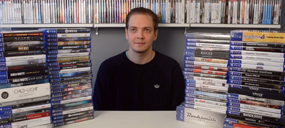 Guy Bought Every PS4 Game Released Physically