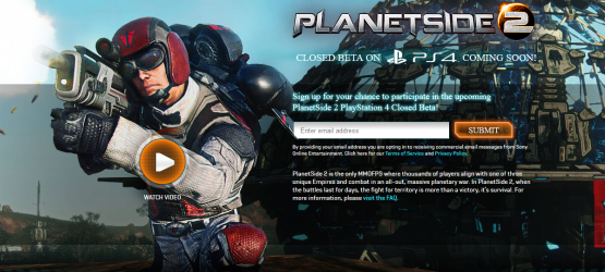 PlanetSide 2 PS4 Closed Beta Approved, Goes Live in January 2015