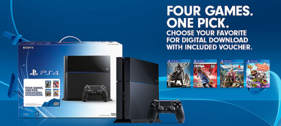 New PS4 Bundle Gives You One of Four Digital Games for Free
