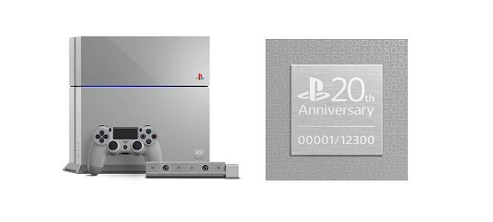 First Ever 20th Anniversary PS4 is Up for Auction