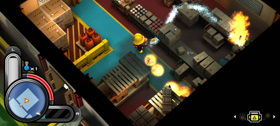 Fire-Fighting Roguelike Flame Over Launches For the PlayStation Vita ...