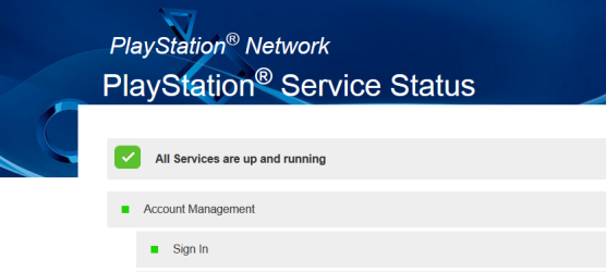 Sony Launches Detailed PSN Status Page