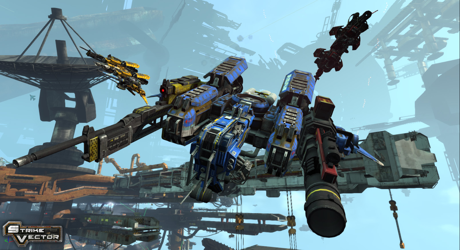 Strike Vector EX Gameplay Trailer Shows Beautiful Visuals
