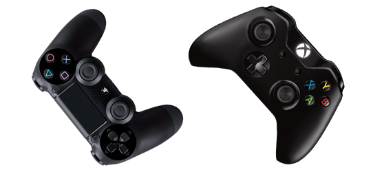 Versus - DualShock 4 vs Xbox One Controller