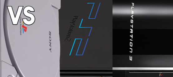 Versus - PS1 vs PS2 vs PS3