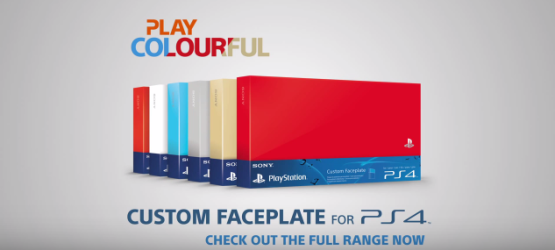Custom PS4 Faceplates Arrive in Europe on November 18