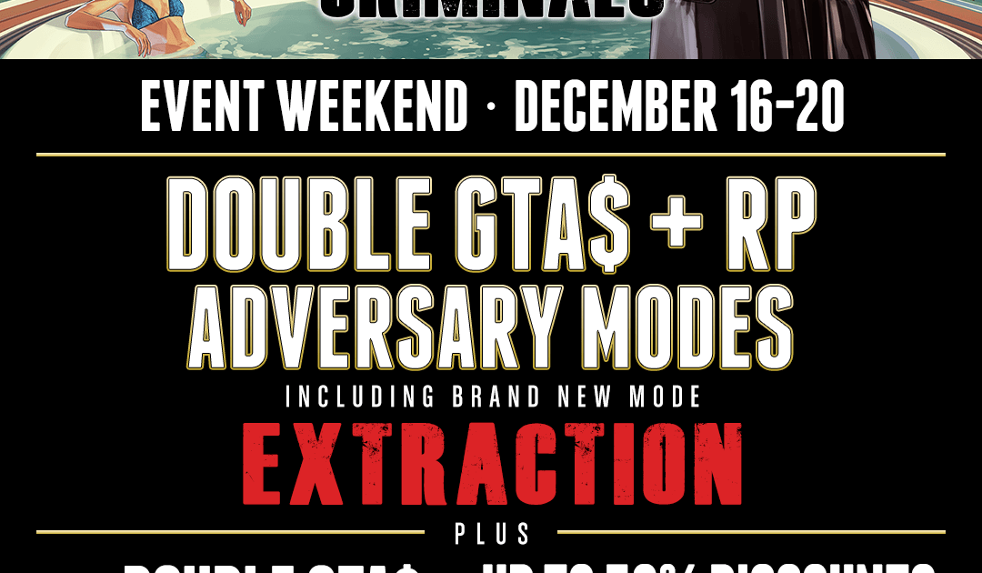 GTA Online Double RP & GTA$ Event Happening This "Executives and Other ...