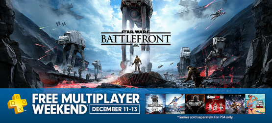 PS4 Free Multiplayer Weekend Starts December 11, 2015