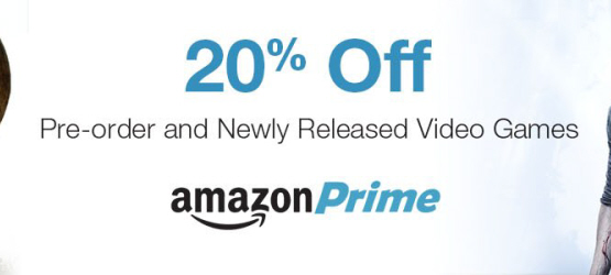 Amazon Prime Video Game Pre Orders Get 20% Off