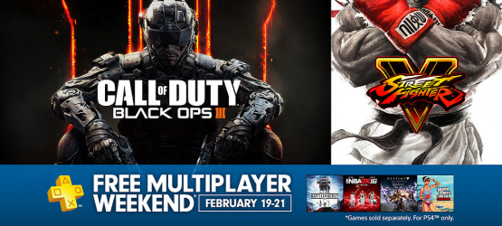 PS4 Free Multiplayer Weekend Starts Friday, February 19