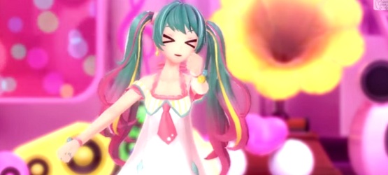 Miku Dances the Monkey, Shows Her Anime >_