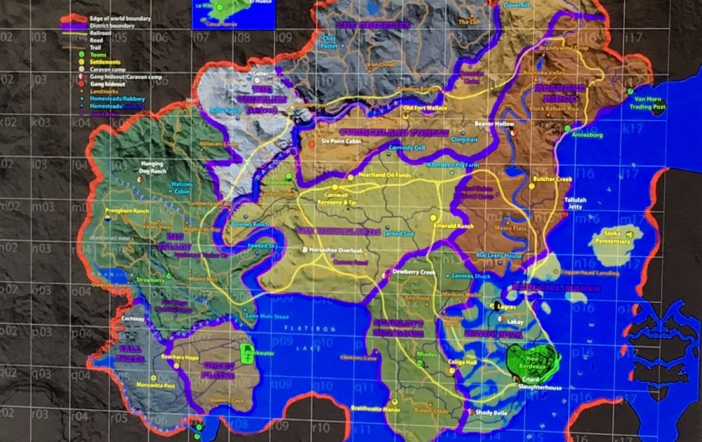 Report: Next Red Dead Game Set Before Redemption, Leaked Map Is Real