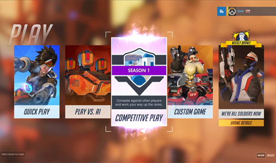 Overwatch Competitive Play Out Next Week on PS4 & Xbox One
