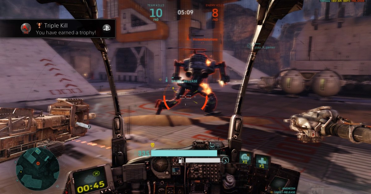 Hawken PS4 Review - Black Hawk Down