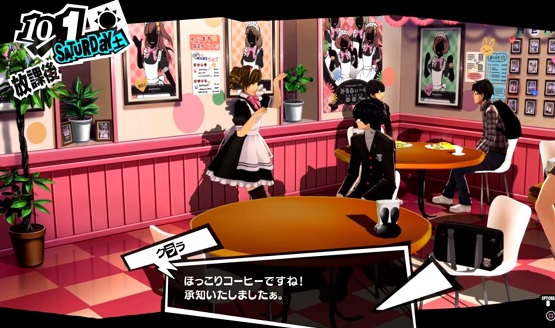 Persona 5 Takes to Cafes for Short Gameplay Videos - PlayStation LifeStyle