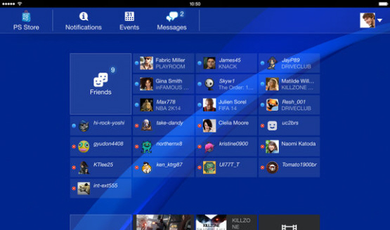 PlayStation App Update & Messages App Updated to Version 4.0