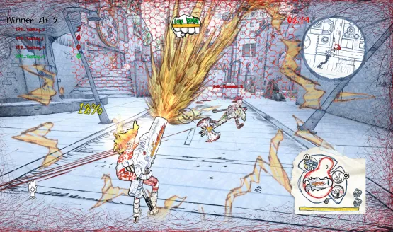 Here's 18 Minutes of Drawn to Death Gameplay