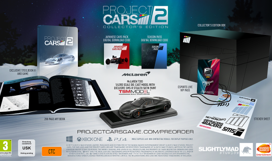 Project CARS 2 Special Editions Reveal Season Pass