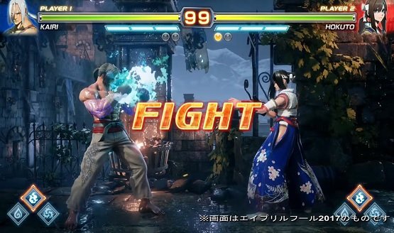 Here's 50 Mins of the New Arika Fighting Game