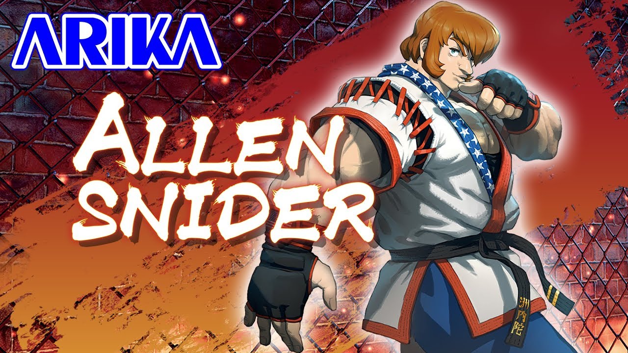 Allen Snider Announced for Arika's New Fighting Game