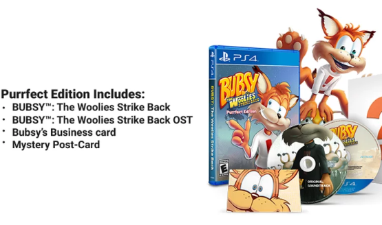 Bubsy PS4 Game Gets a Release Date, Physical Version